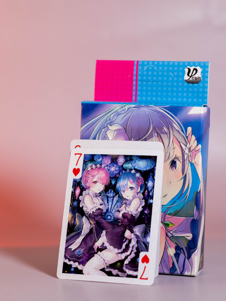 Игральные карты аниме Резеро / карты игральные anime re:zero - купить с ...