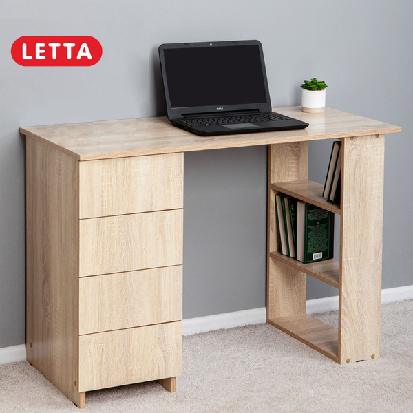 Письменный стол Letta Стол Ультра 4 ящика ML, 105х45х75 см - купить по ...