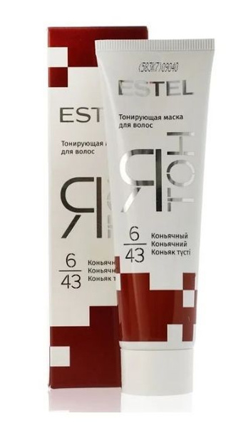 Estel Тонирующая маска для волос Ятон, тон 6/43 Коньячный, 60 мл купить ...