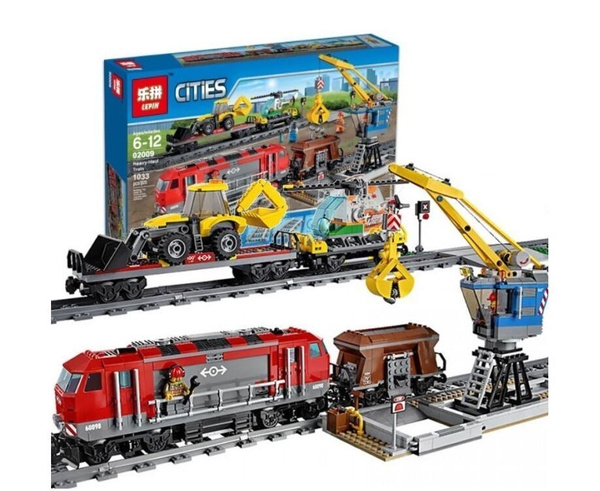 Мощный грузовой поезд на управлении Lepin - купить с доставкой по ...