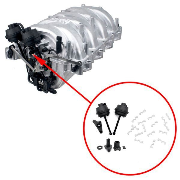 Полный ремкомплект впускного коллектора Mercedes-Benz M273 - Repairkit ...