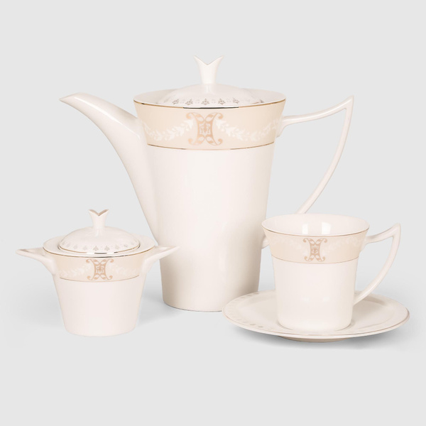 Сервиз чайный (с чайником) MACBETH BONE PORCELAIN, на 6 перс. - купить ...