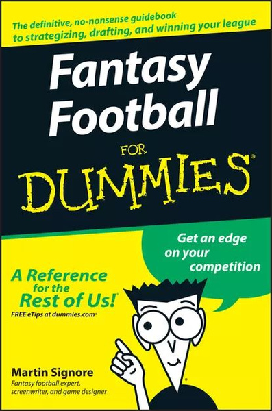 Fantasy Football For Dummies | Signore Martin | Электронная книга ...