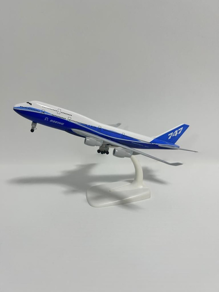 Модель самолета металлическая с шасси 20 см BOEING-747 купить на OZON по низкой цене (2092803830)