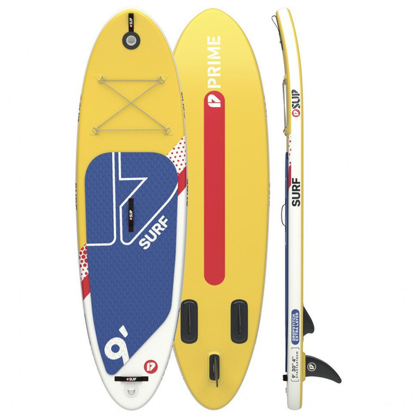 Sup-доска Prime Sup Surf yellow 9'0" x 30" x 4" - купить с доставкой по ...