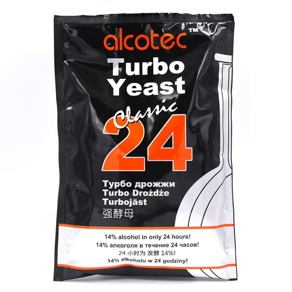 Турбо дрожжи Alcotec 24, 175 гр (спиртовые) - купить с доставкой по выгодным ценам в интернет ...