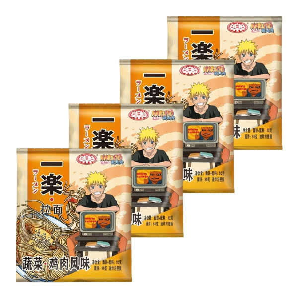 Лапша быстрого приготовления Ичираку Рамен со вкусом курицы Naruto