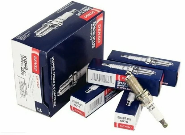 Комплект свечей зажигания DENSO K16HPR-U11 - купить по выгодным ценам в ...