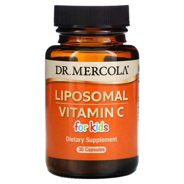 Dr. Mercola, липосомальный витамин C для детей, 30 капсул - купить с ...