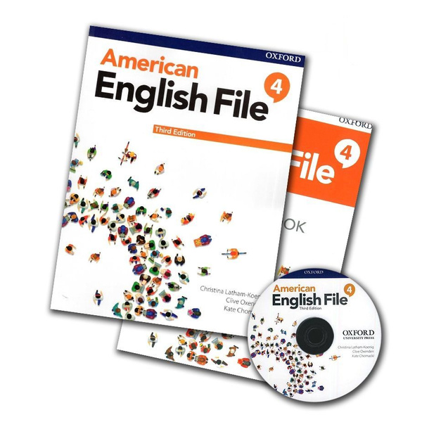 American file 4 Student's book+Workbook+CD 4th edition - купить с ...
