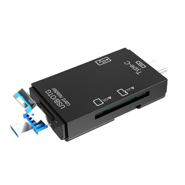 Считыватель USB 3.0 OTG 6 в 1 устройств чтения карт Secure Digital/TF ...