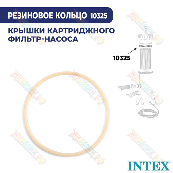 Уплотнительное кольцо для крышки картриджного фильтрующего насоса 28604 ...