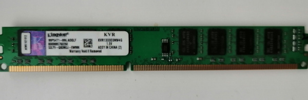 Модуль оперативной памяти DDR3 DIMM КINGSТОN KVR1333D3N9/4G 4Гб 1333MHz ...