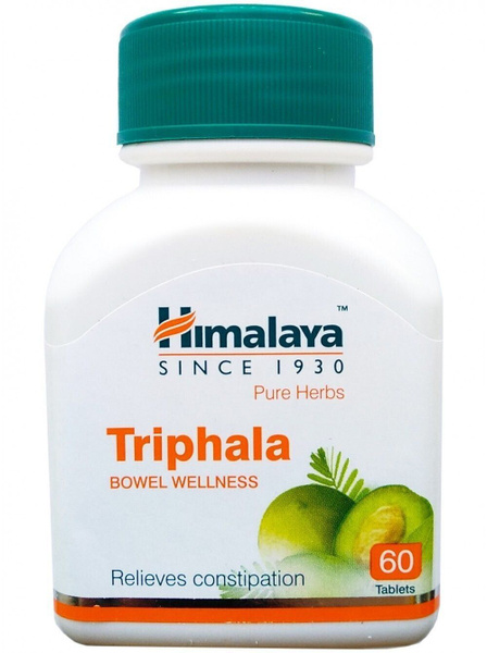 Трифала Хималая (Triphala Himalaya Herbals) для очищения организма ...