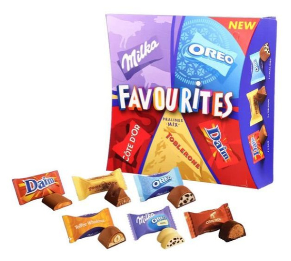 Набор Конфет Milka Favourites Микс 159гр. Европа. (20 конфет: Milka ...