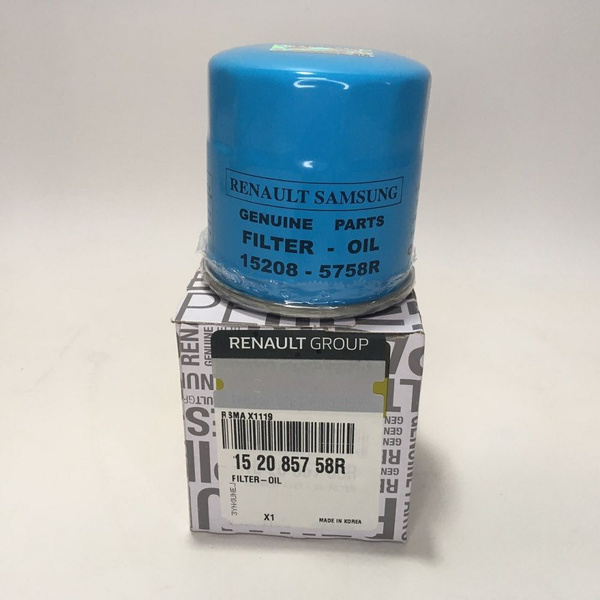 Фильтр масляный Renault оригинал 152085758R на Рено: Дастер / Каптюр ...