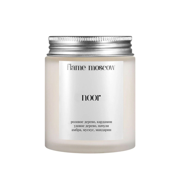 Свеча ароматическая Flame Moscow "Noor", 7 см х 5.5 см, 1 шт купить по выгодной цене в интернет ...