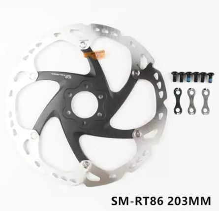 Тормозной диск Shimano XT, RT86, 203мм, под 6 болтов - купить с ...