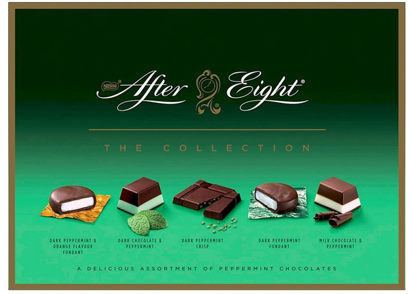 Ассорти шоколадных конфет After Eight The Collection темный и молочный ...