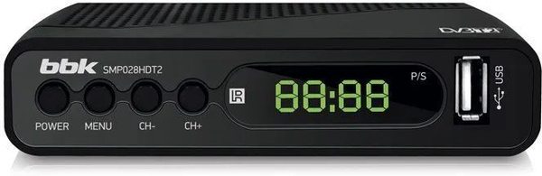 DVB-T2 ресивер BBK SMP028HDT2, черный купить на OZON по низкой цене (462150358)