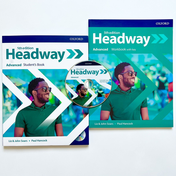 Headway advanced 5-th edition Пятое издание Комплект Учебник+Тетрадь+CD ...
