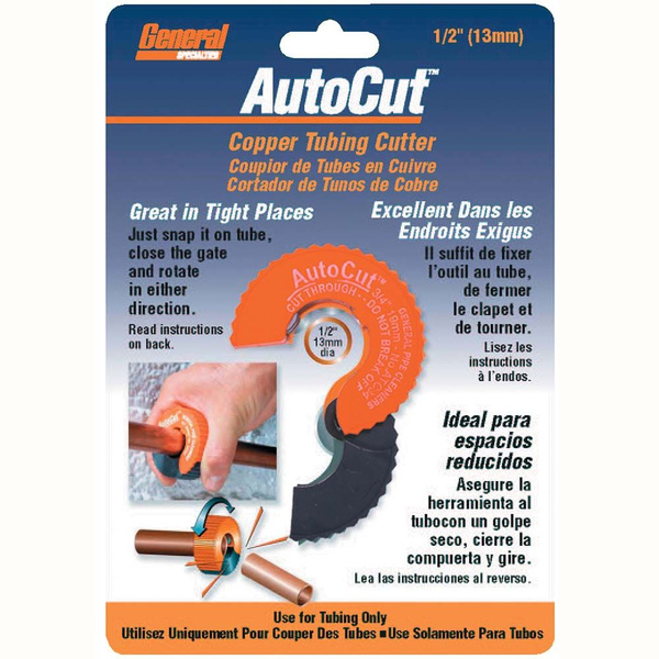 Инструмент для резки медных труб "AutoCut" 1/2" (13мм), General Pipe ...