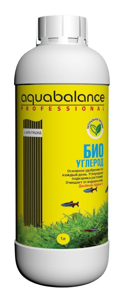 Удобрение Aquabalance Био-углерод+альгицид 1000мл, шт - купить с доставкой по выгодным ценам в ...