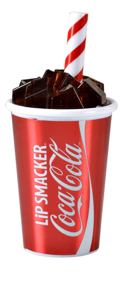 Lip Smacker Coca Cola стильный бальзам для губ в стаканчике Smak