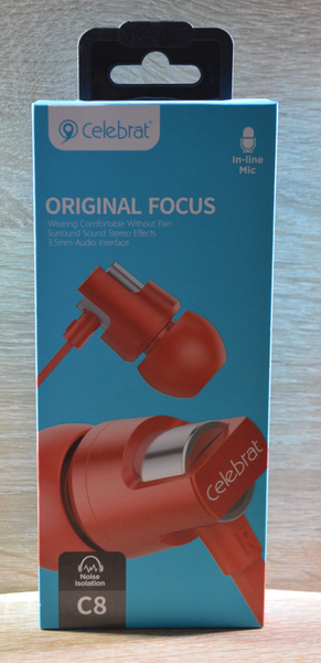 Наушники Внутриканальные Celebrat C8 - купить по доступным ценам в интернет-магазине OZON ...