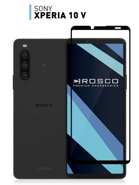 Защитное стекло для Sony Xperia 10 V (Сони Иксперия 10 Марк 5) с ...
