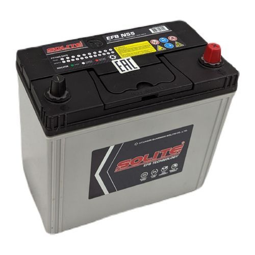 Аккумулятор автомобильный Solite EFB Start-Stop купить по выгодной цене в интернет-магазине OZON ...