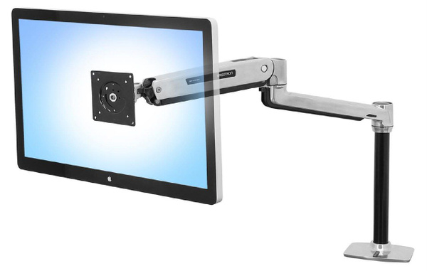 Кронштейн для монитора до 42" Ergotron 45-360-026 LX Sit-Stand Desk ...