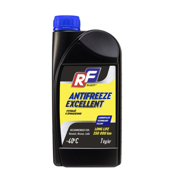Антифриз Ruseff ANTIFREEZE EXCELLENT OAT, Готовый раствор купить по ...