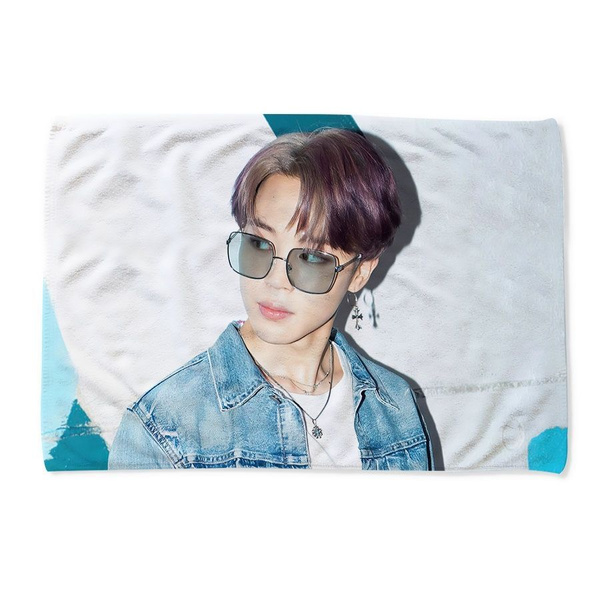 Плед с принтом "BTS" 200*150 см арт. 200vel0337 - купить с доставкой по выгодным ценам в ...