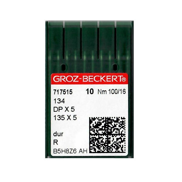 Иглы промышленные GROZ-BECKERT, 134 R (DPx5), №100, 10 шт. купить на OZON по низкой цене ...