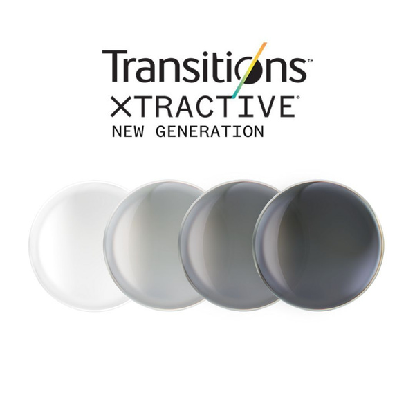 Линза фотохромная для вождения Transitions XTRActive NG 1.50 HMC+ (GREY ...