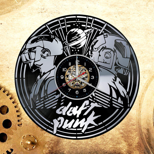 Настенные часы с дуэтом Daft Punk, Thomas Bangalter, Guillaume Emmanuel ...