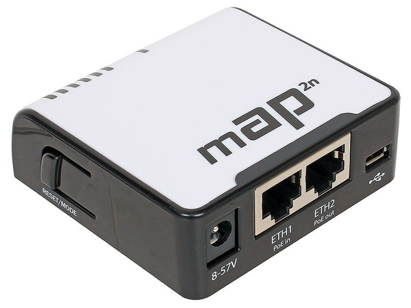 Роутер MIKROTIK mAP-2n, белый, 2.4 ГГц купить по низкой цене с доставкой в интернет-магазине ...