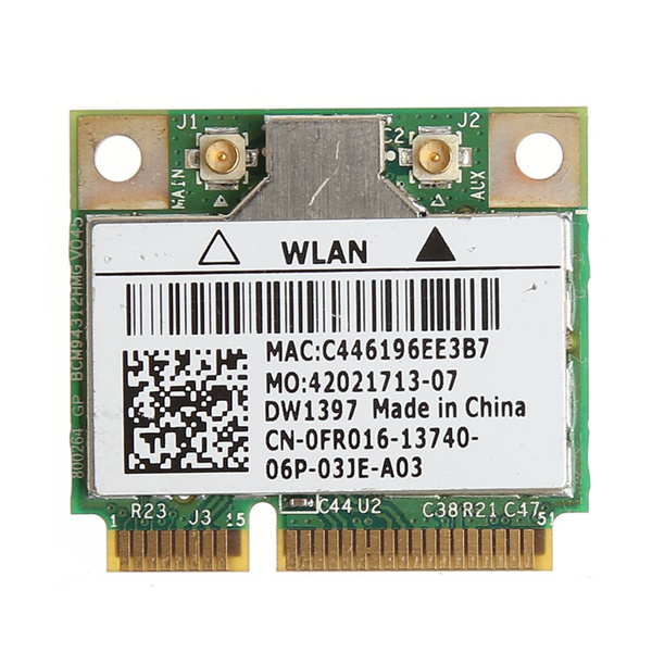 Двухдиапазонная беспроводная карта 5G WiFi Mini PCI-E для Dell DW1397 ...