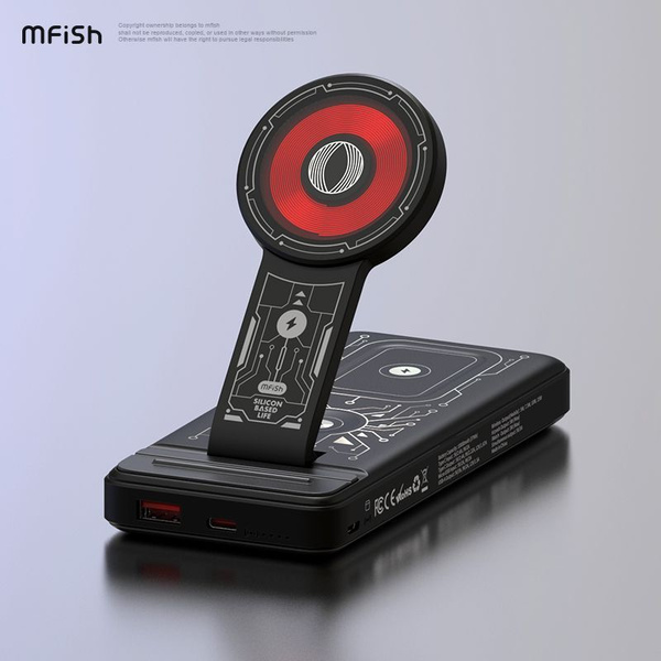Внешний аккумулятор (Power Bank) MFISH 电磁波怪兽10000 - купить по выгодным ...