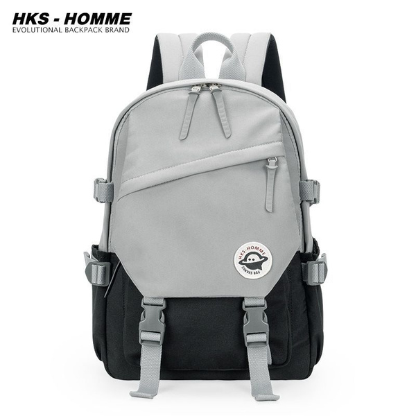 Рюкзак школьный HKS-Homme, серый/черный - купить с доставкой по ...