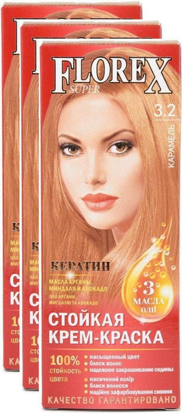 Florex Краска для волос, 100 мл - купить с доставкой по выгодным ценам ...