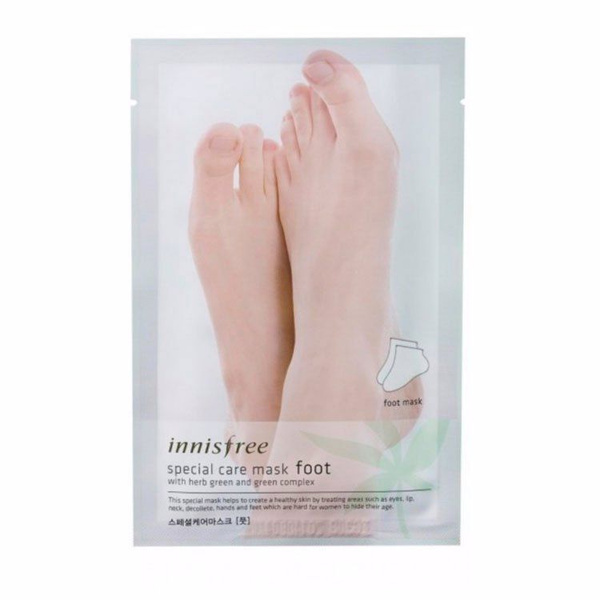 INNISFREE SPECIAL CARE MASK FOOT Маска-носочки для питания и ухода за ...