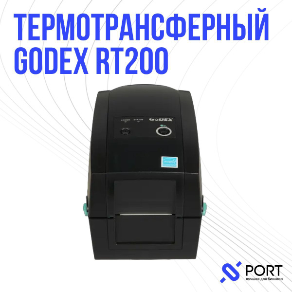 Принтер для наклеек/этикеток Godex RT 200, Монохромный печать, купить ...