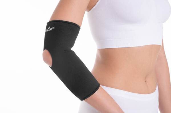 Fosta F 8631 XL Фиксатор (бандаж для локтевого сустава, неопреновый) черный (32-34см) - купить с ...