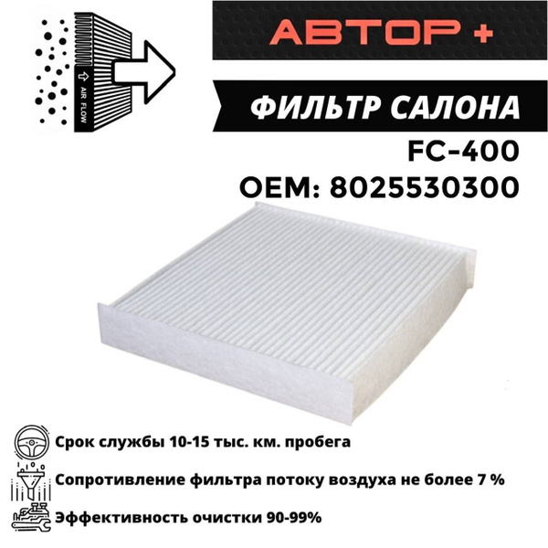 Салонный фильтр Kirasa FC-400 для Geely - купить по выгодным ценам в ...