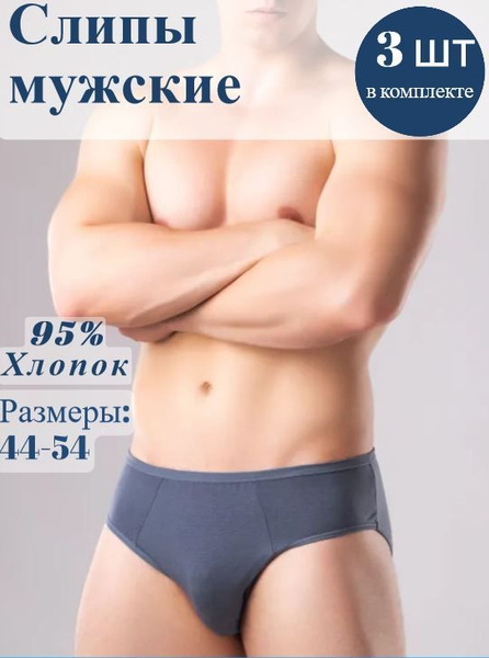 Комплект трусов слипы ZEVS, 3 шт - купить с доставкой по выгодным ценам в интернет-магазине OZON ...