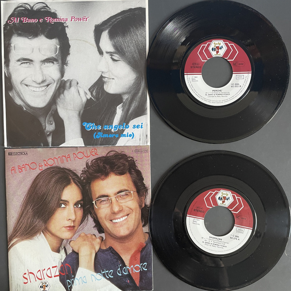 Al Bano & Romina Power (Sharazan) 2 Винтажных Сингла. Винил - купить с ...