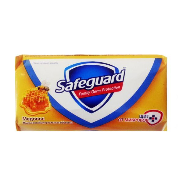 Антибактериальное кусковое мыло Safeguard Медовое, 90 г - купить с ...