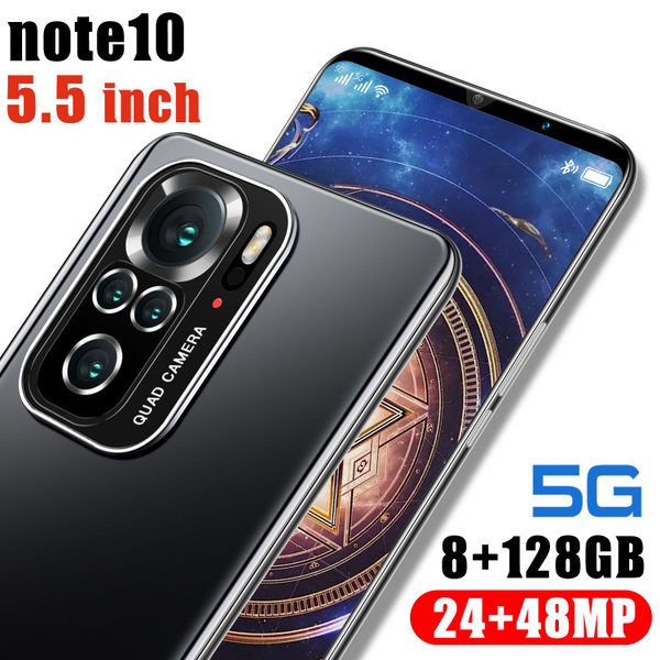 Смартфон 5G-Смартфон Note 10 pro с большой мощностью, с широкоугольным ...